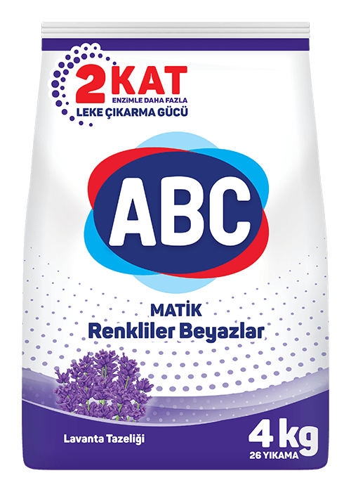 Detergent automat ABC 4 kg Lavander - Avocado Beauty Shop